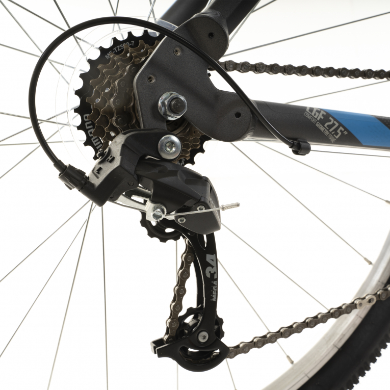 Велосипед горный 27.5" серый Rockrider ST100 купить в интернет-магазине ...