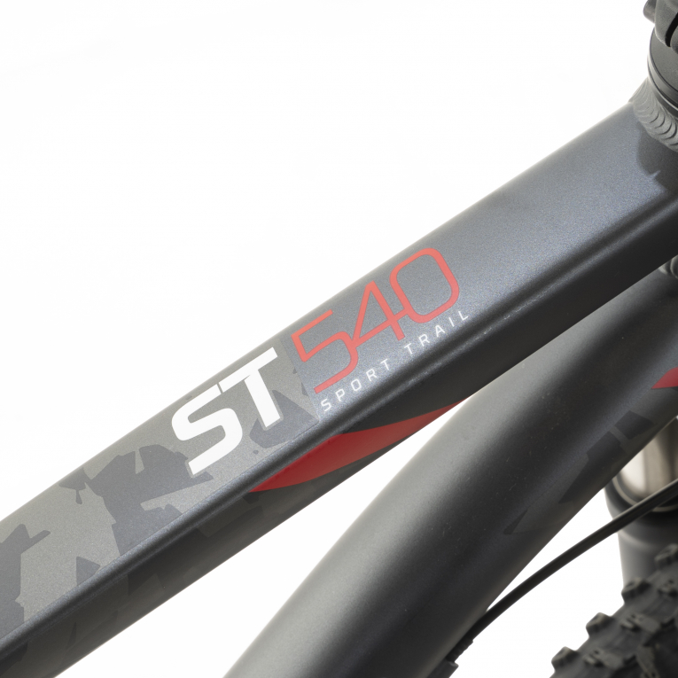 Велосипед серый 27.5 Rockrider ST540 купить в интернет-магазине Деспорт