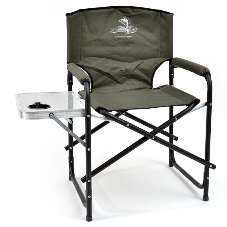 Кресло туристическое складное со столиком хаки сталь 5.45кг Кедр купить ...